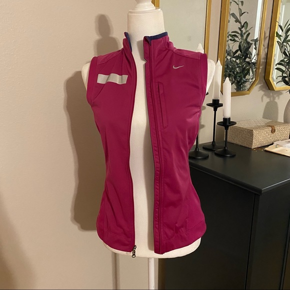 Nike | Tops | Nike Pink Running Vest Xs | Poshmark